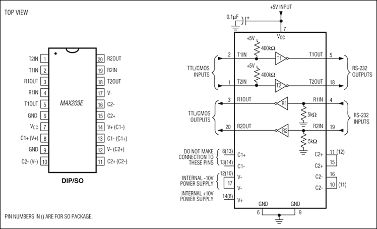 MAX202EESE+T Analog Devices - Datasheet PDF & Technical Specs