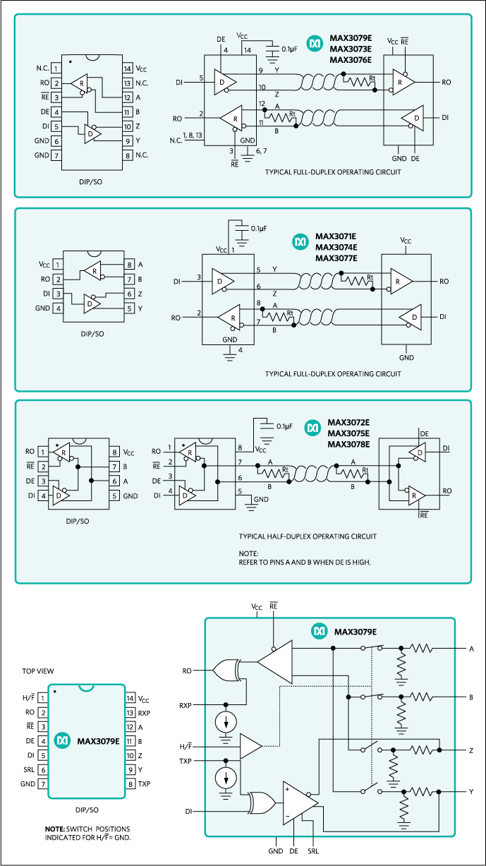 MAX3070EASD+T Analog Devices - Datasheet PDF & Technical Specs