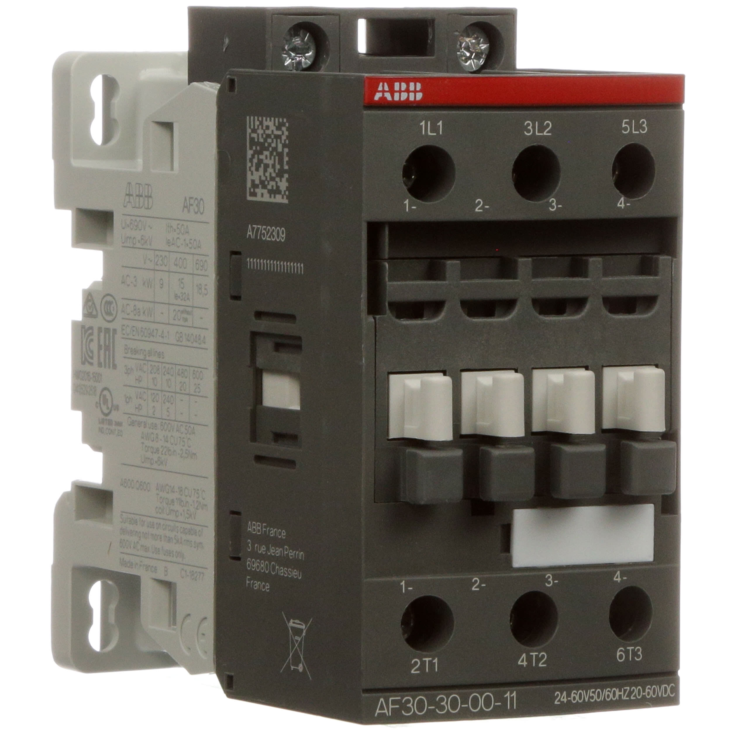 AF30-30-00-11 ABB Control - Industrial Contactors - Distributors, Price Comparison, and ...