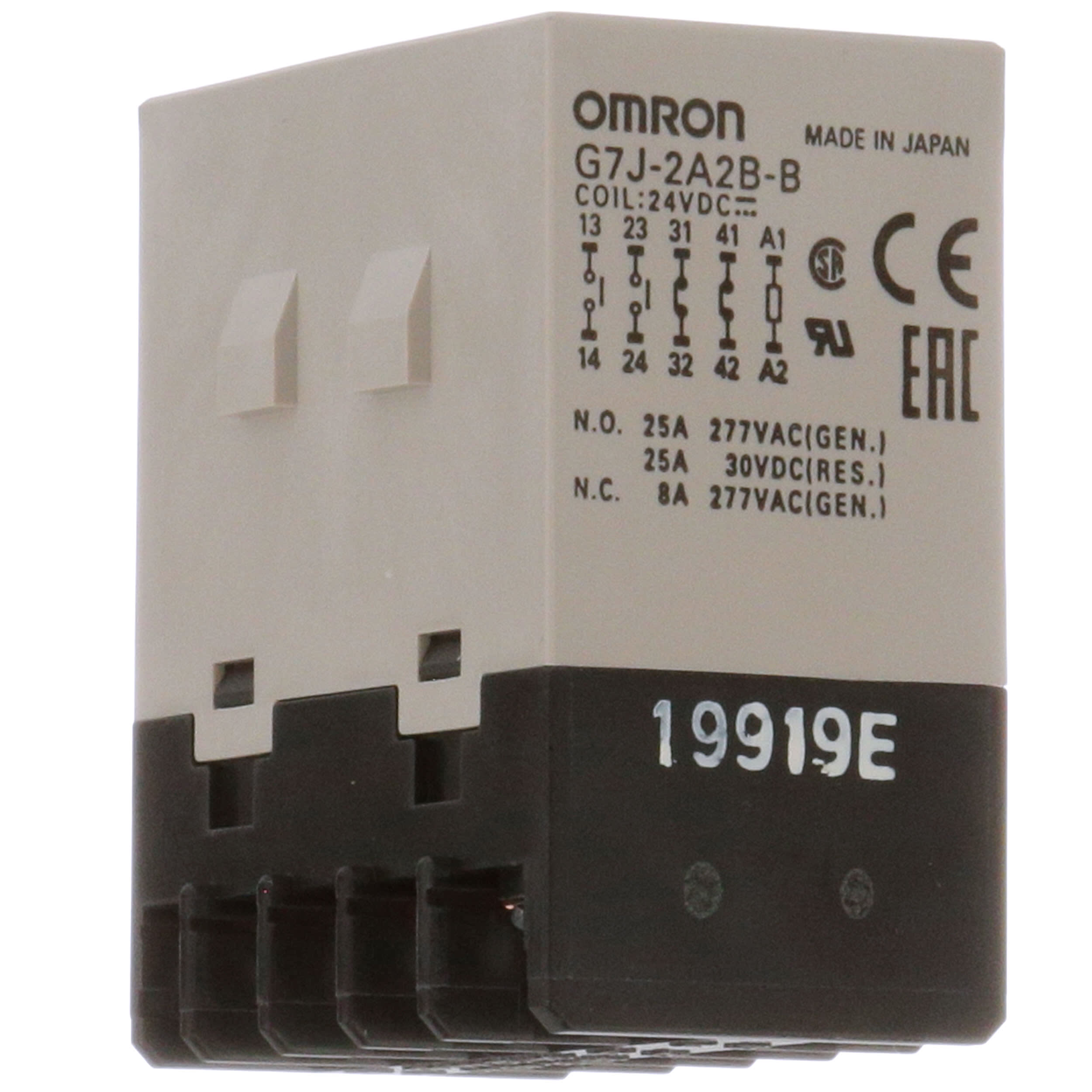 G7J-2A2B-B-W1 DC24 Omron - Datasheet PDF & Technical Specs