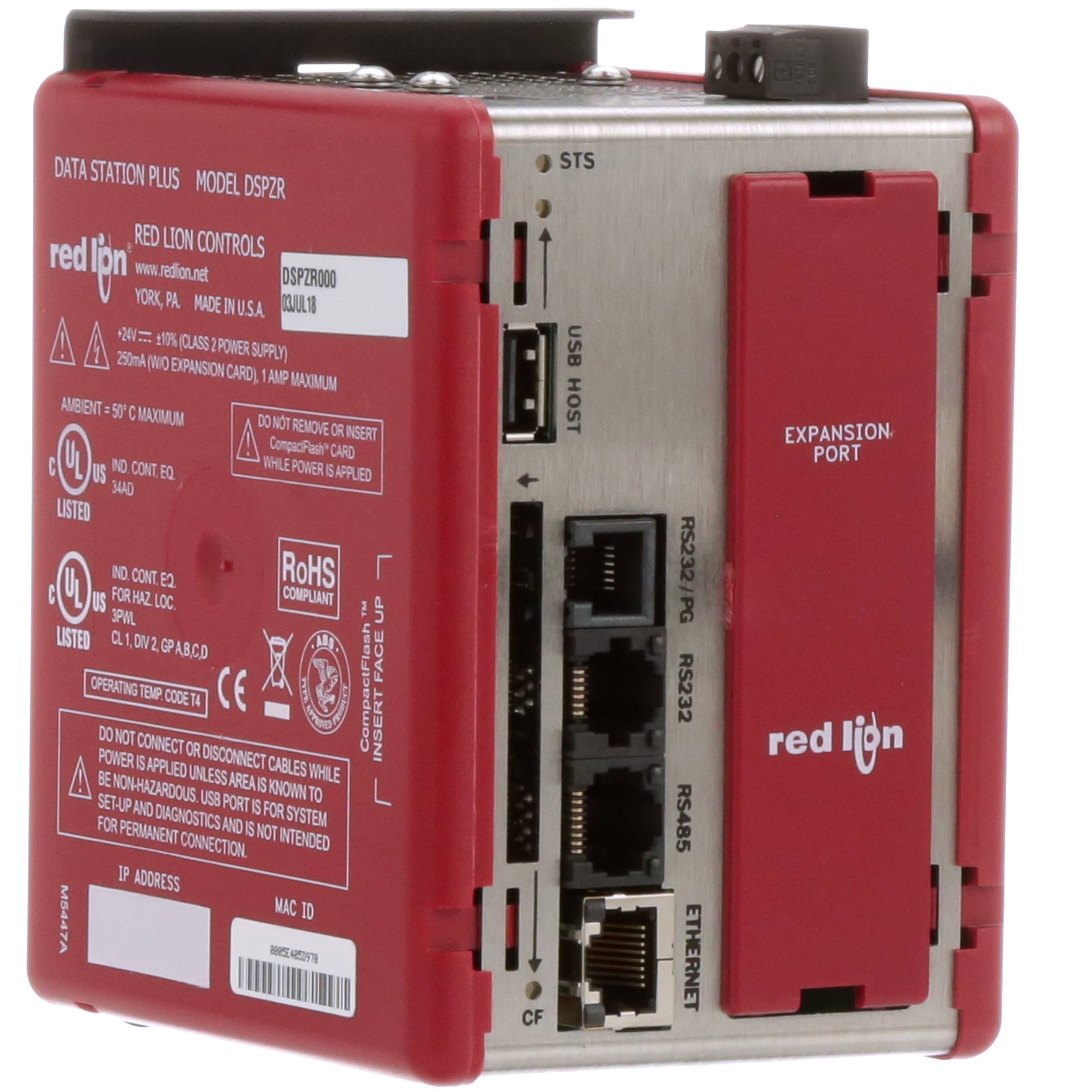 DSPZR000 Red Lion Controls - Datasheet PDF & Technical Specs
