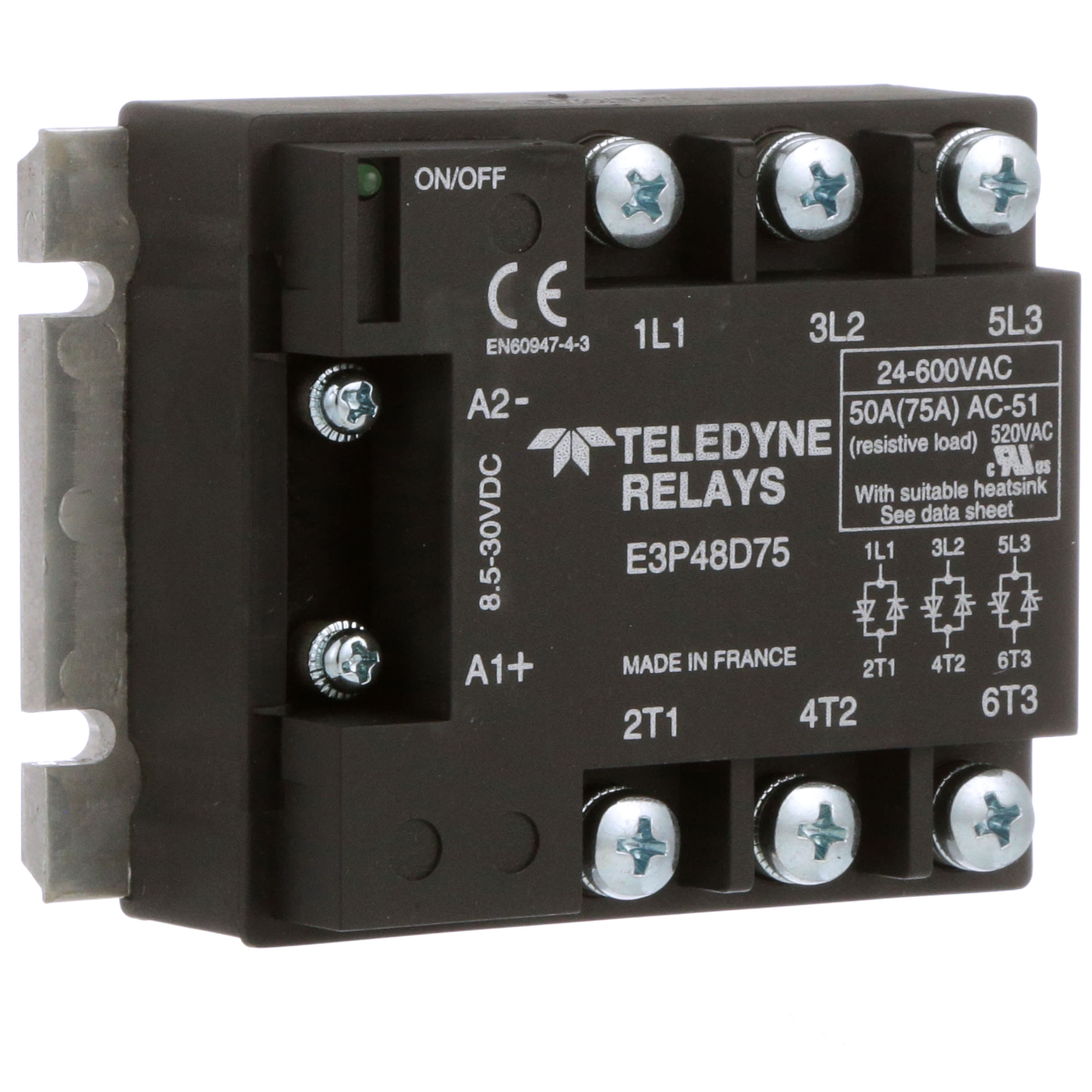 E3P48D75 Teledyne Relays - Datasheet PDF & Technical Specs