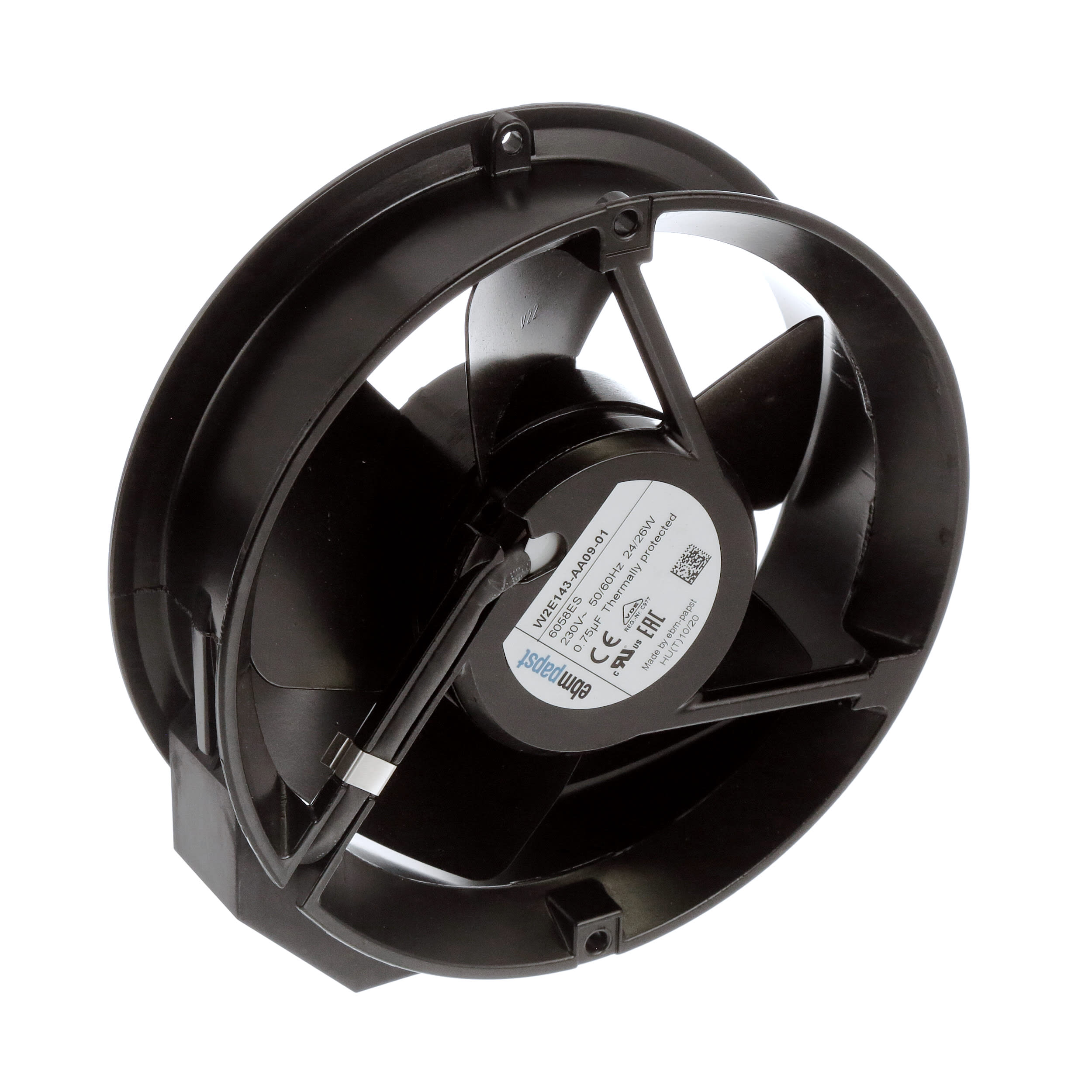 W2E143-AA09-01 EBM-Papst - Datasheet PDF & Technical Specs