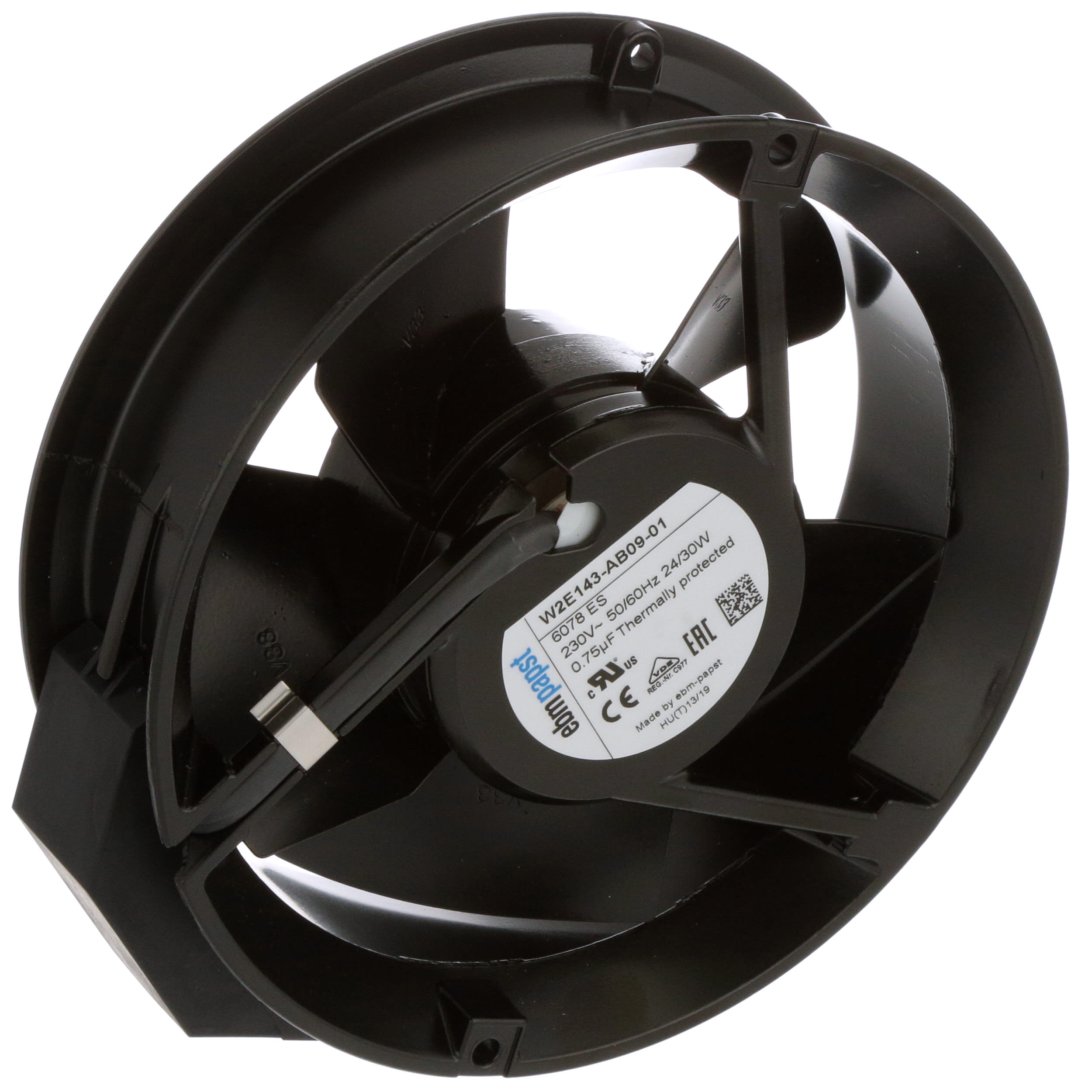 W2E143-AB09-01 EBM-Papst - Datasheet PDF & Technical Specs