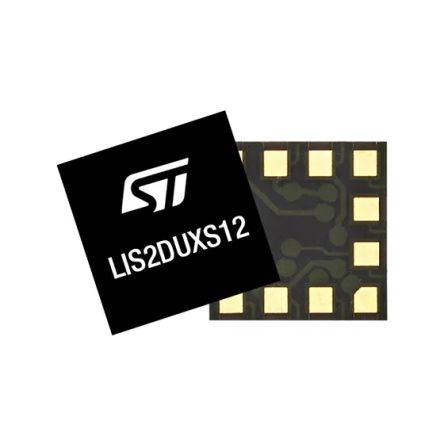 STMicroelectronics LIS2DUXS12TR: Symbol, Footprint, 3D STEP Model | Ultra Librarian