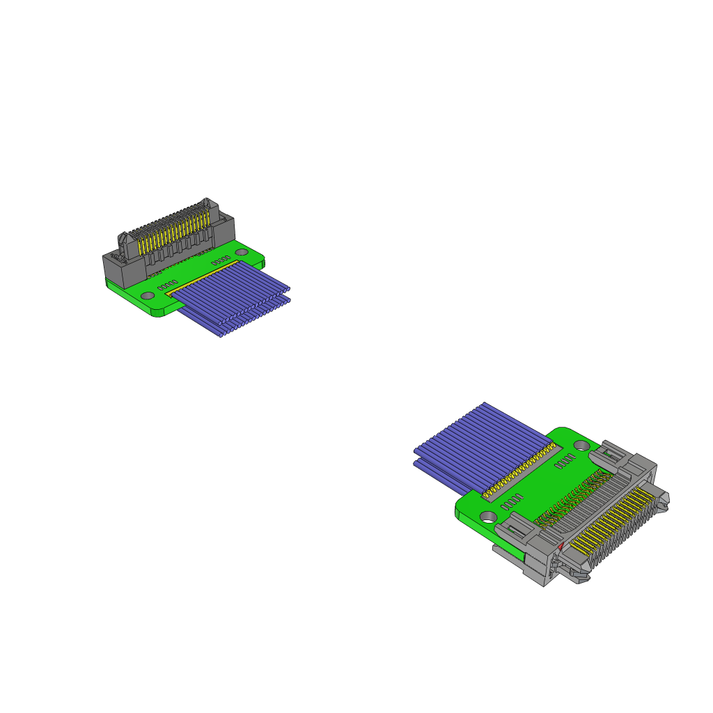 ERCD-020-02.25-TTL-TEU-1-N Samtec - Coaxial / RF Cable Assemblies ...