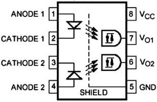 HCPL-2231-000E Broadcom - Datasheet PDF & Technical Specs