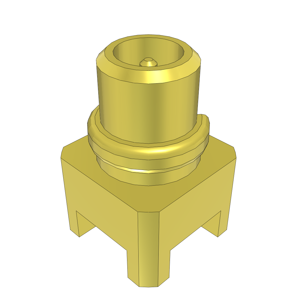 Datasheet for MMCX-P-P-H-ST-SM1 Samtec RF / Coaxial Connectors | Octopart