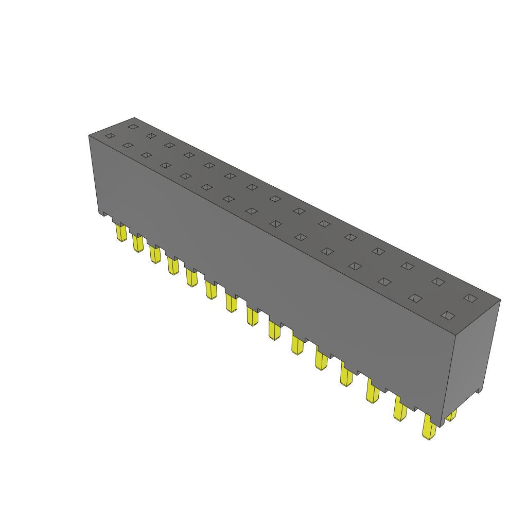 SQT-115-01-L-D Samtec - Headers and Wire Housings - Distributors, Price ...