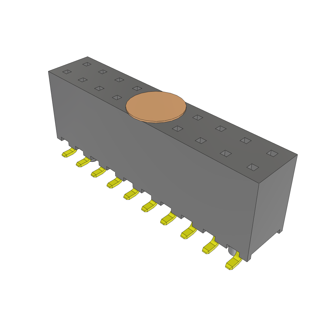SQW-110-01-L-D-VS-A-K-TR Samtec - Headers and Wire Housings - 分销商、价格比较和 ...