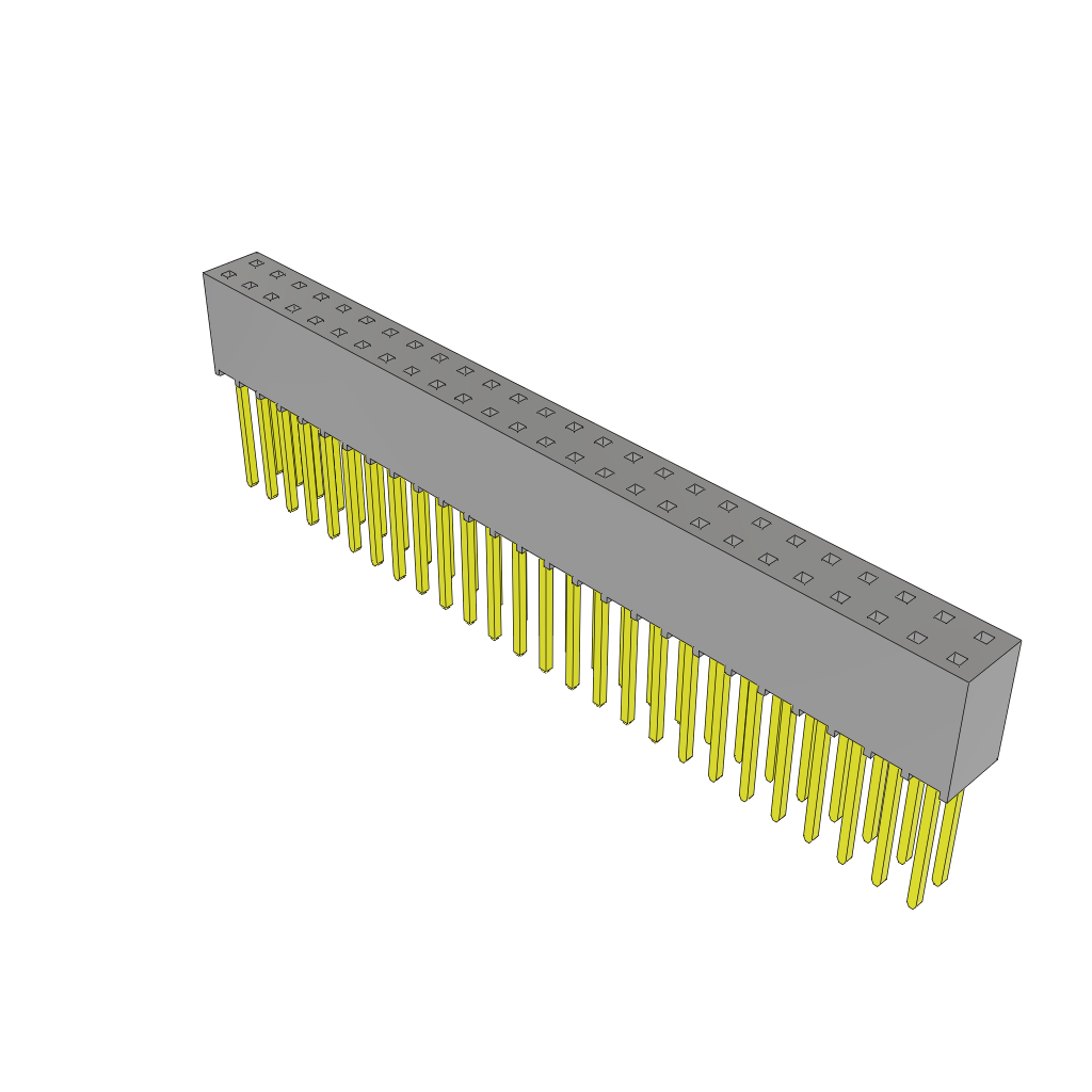 SSQ-126-03-G-D Samtec - Headers and Wire Housings - Distributors, Price ...