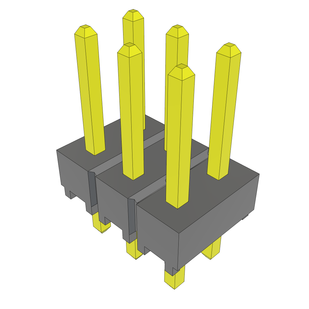 Samtec Inc TSW-103-07-G-D: Symbol, Footprint, 3D STEP Model | Ultra ...