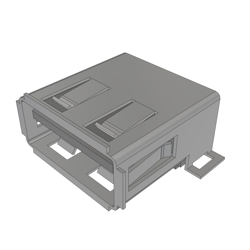 USB-A-S-F-B-SM2 Samtec - Connectors - Distributors, Price Comparison ...