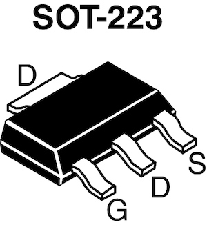 IRLL110TRPBF Vishay - MOSFETs - 分销商、价格比较和数据表 | Octopart 元件搜索