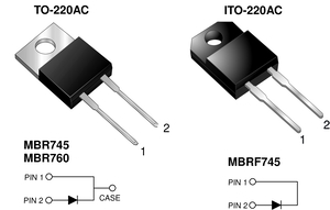 MBR745-E3/45 Vishay - Rectifier Diodes - Distributors, Price Comparison, and Datasheets ...