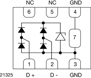 VBUS052CD-FAH-GS08 Vishay - TVS Diodes - Distributors, Price Comparison ...