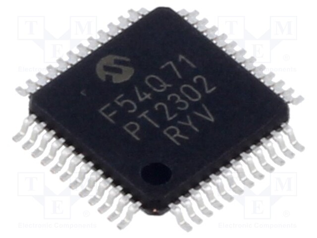 PIC18F54Q71-I/PT Microchip - Datasheet PDF & Technical Specs