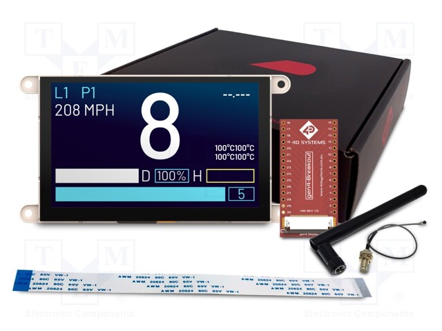 GEN4-ESP32-50CT 4D Systems - Datasheet PDF & Technical Specs