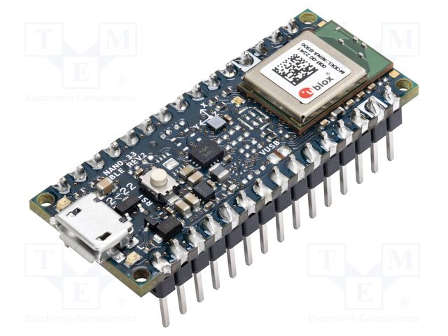 ARDUINO NANO 33 BLE REV2 + HEADERS Arduino - Datasheet PDF & Technical ... ARDUINO NANO 33 BLE REV2 + HEADERS Arduino - Datasheet PDF & Technical ...