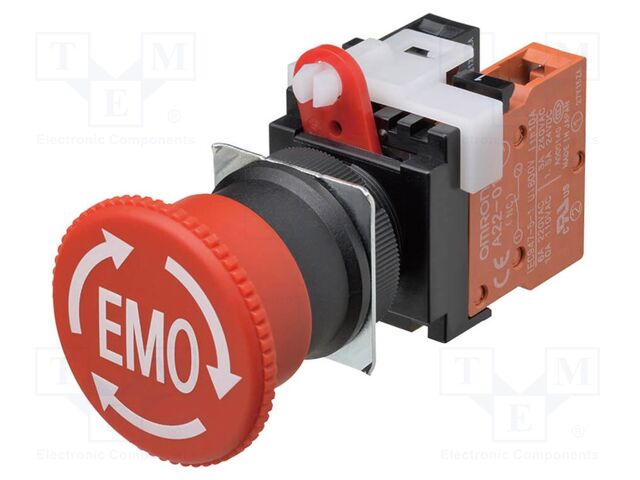 A22E-M-01-EMO Omron - Datasheet PDF & Technical Specs