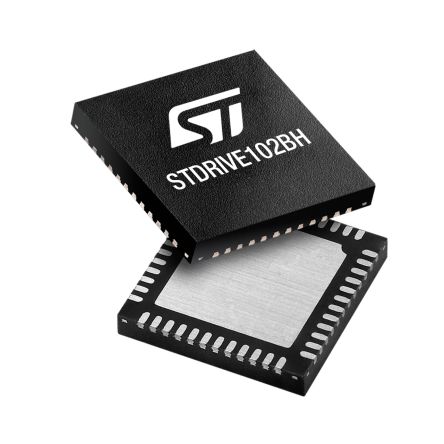 STMicroelectronics STDRIVE102BH: Symbol, Footprint, 3D STEP Model | Ultra Librarian