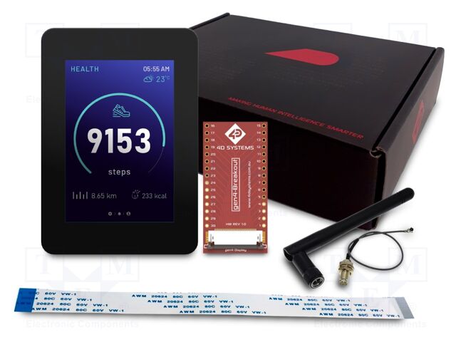 GEN4-ESP32-35CT-CLB 4D Systems - Datasheet PDF & Technical Specs