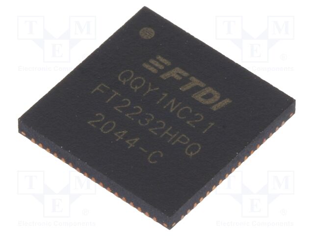 FTDI, Future Technology Devices International Ltd FT2232HPQ-TRAY ...