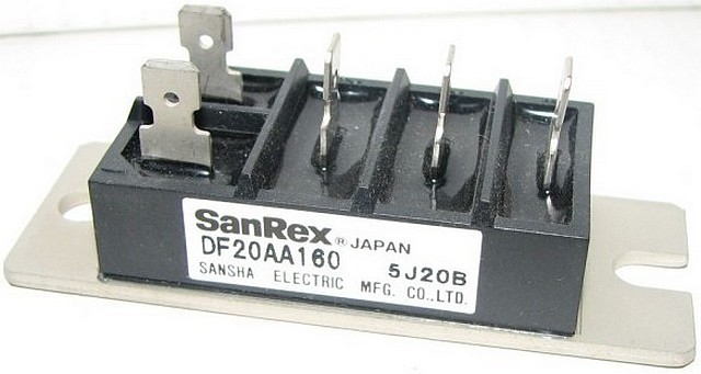 DF20AA160 Sanrex - Bridge Rectifier Diodes - Distributors, Price Comparison, and Datasheets ...