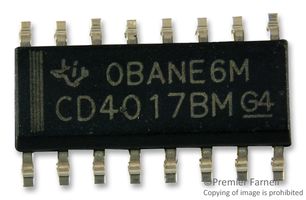 CD4017BM Texas Instruments - Datasheet PDF & Technical Specs
