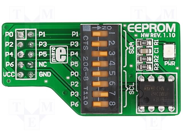 EEPROM mikroElektronika - Distributors, Price Comparison, and Datasheets | Octopart component search