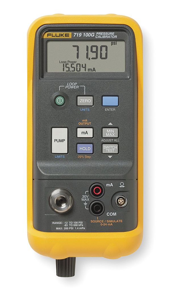 FLUKE-719 100G Fluke - Datasheet PDF & Technical Specs