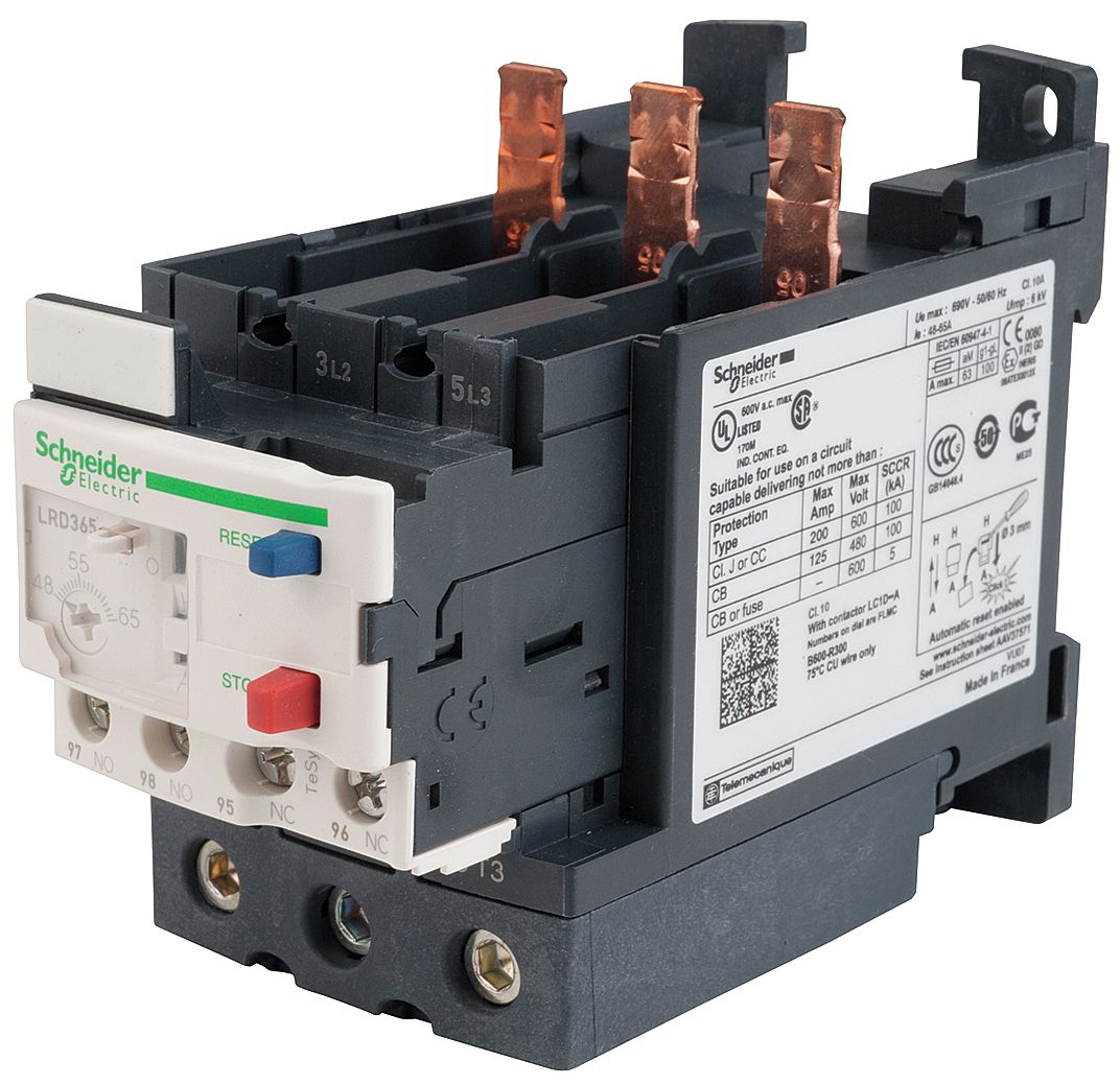 LRD365 Schneider Electric - Datasheet PDF & Technical Specs