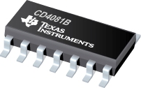 CD4081BNSR Texas Instruments - Datasheet PDF & Technical Specs
