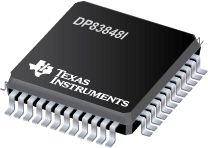 DP83848IVVX/NOPB Texas Instruments - Datasheet PDF & Technical Specs