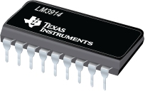 LM3914V Texas Instruments - Datasheet PDF & Technical Specs