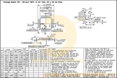 ATMEGA168-20AU Microchip - Datasheet PDF & Technical Specs