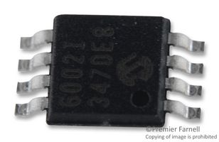 MCP6002T-I/MS Microchip - Datasheet PDF & Technical Specs