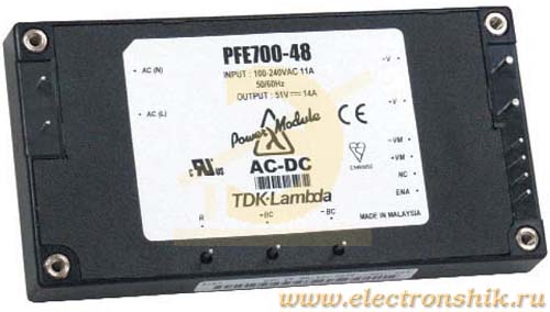 PFE500F-12 TDK-Lambda - Datasheet PDF & Technical Specs