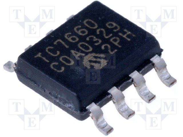 TC7660COA Microchip - Datasheet PDF & Technical Specs