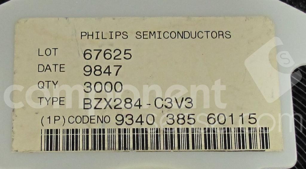 BZX284-C3V3 NXP Semiconductors - Datasheet PDF & Technical Specs