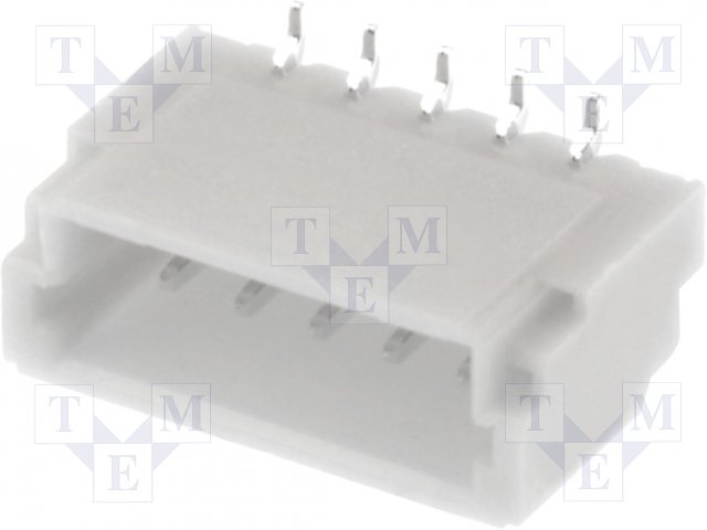 JST BM05B-SRSS-TB: Symbol, Footprint, 3D STEP Model | Ultra Librarian