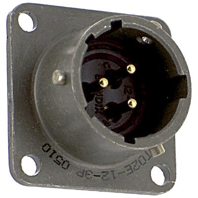 PT02E-12-3P Amphenol Industrial - Datasheet PDF & Technical Specs