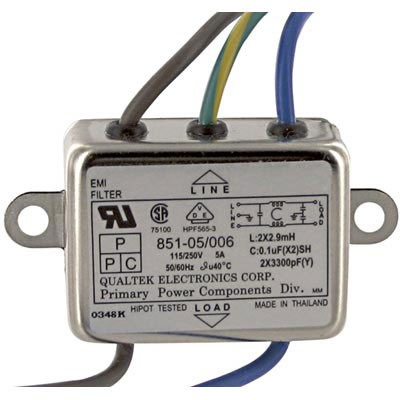 851-05/006 Qualtek - Power Line Filter Modules - Distributors, Price ...