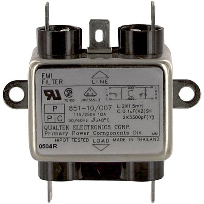 851-10/007 Qualtek - Power Line Filter Modules - Distributors, Price ...