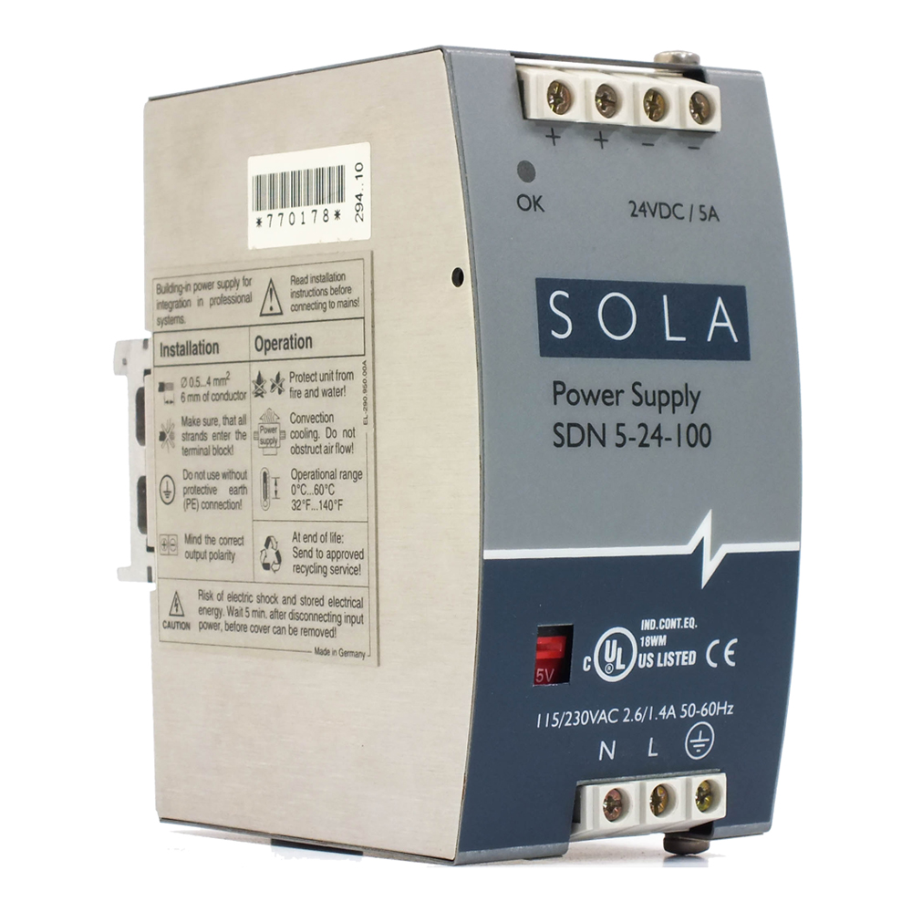 SDN5-24-100P - Sola/Hevi-Duty - SDN524100P - datasheet