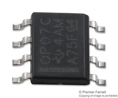 OP07CD Texas Instruments - Datasheet PDF & Technical Specs
