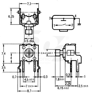 B3F-3150 Omron - Datasheet PDF & Technical Specs