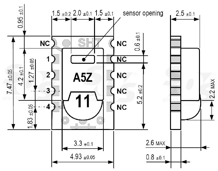 SHT15 - Sensirion - datasheet
