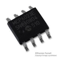 MCP6023-E/SN Microchip - Datasheet PDF & Technical Specs