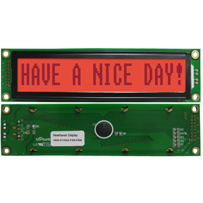 NHD-0116GZ-FSR-FBW Newhaven Display - Datasheet PDF & Technical Specs